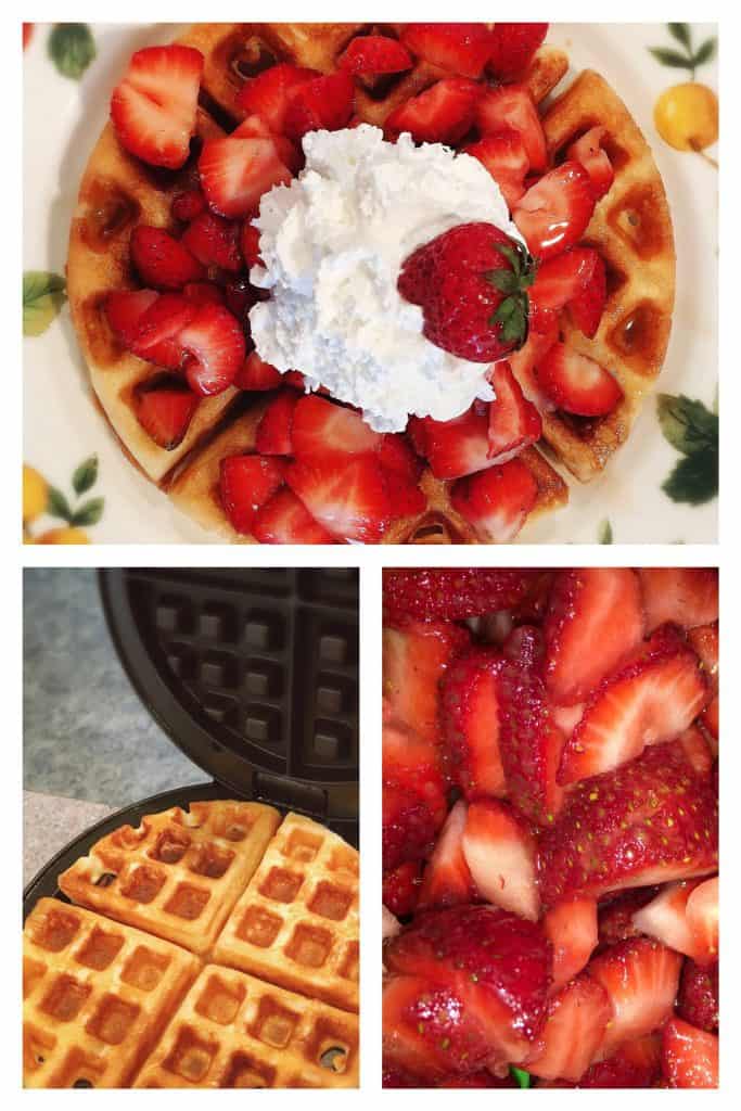 Strawberry Vanilla Waffle recipe | Norine's Nest