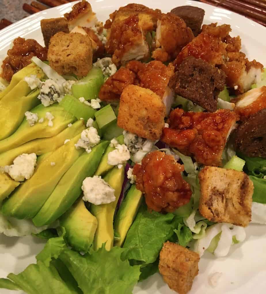 Buffalo Sticky Fingers Salad | Norine's Nest