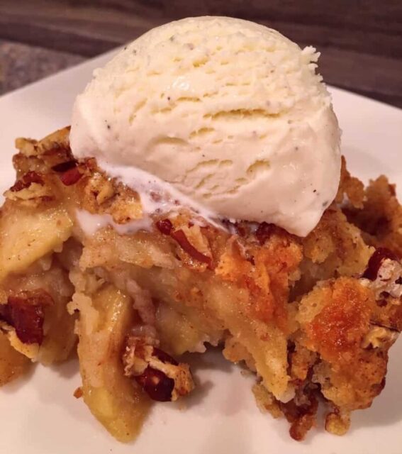 Apple Pecan Cobbler | Norine's Nest