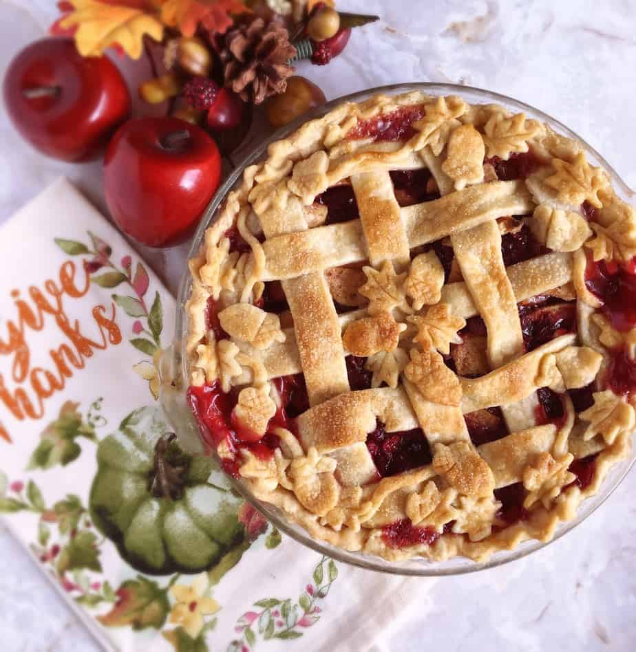 Cranberry Apple Pie | Norine's Nest