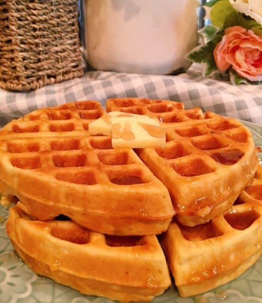 Classic Easy Belgian Waffles | Norine's Nest