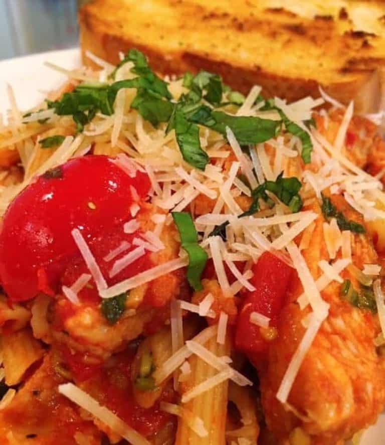 Brooklyn Chicken Penne Pasta | Norine's Nest