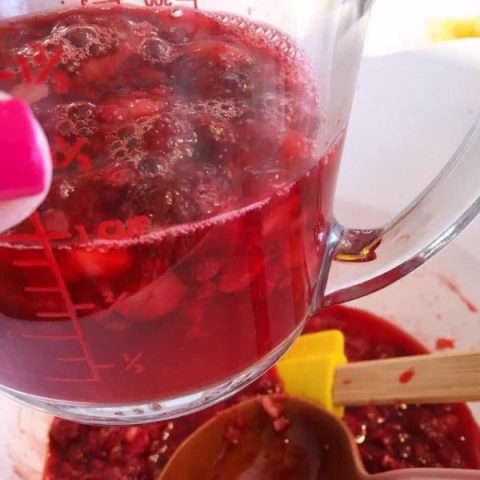 Raspberry Layered Jello Salad | Norine's Nest