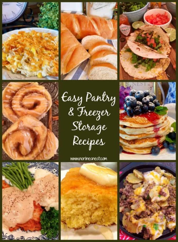 Easy Pantry and Freezer Storage Recipes | Norine's Nest