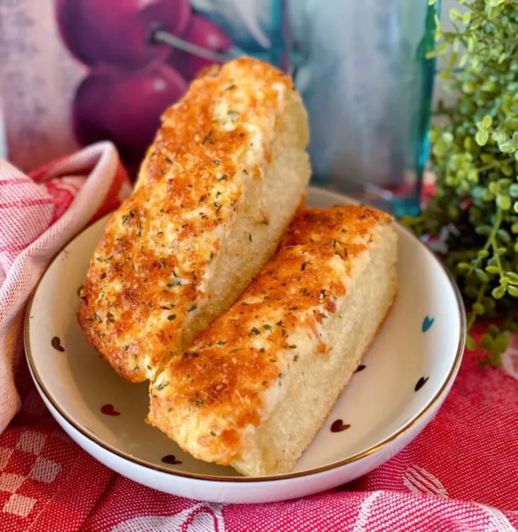 The Best Three Cheese Garlic Bread | Norine's Nest