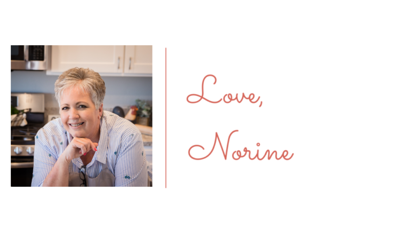 Signature and photo of Norine | Norine's Nest