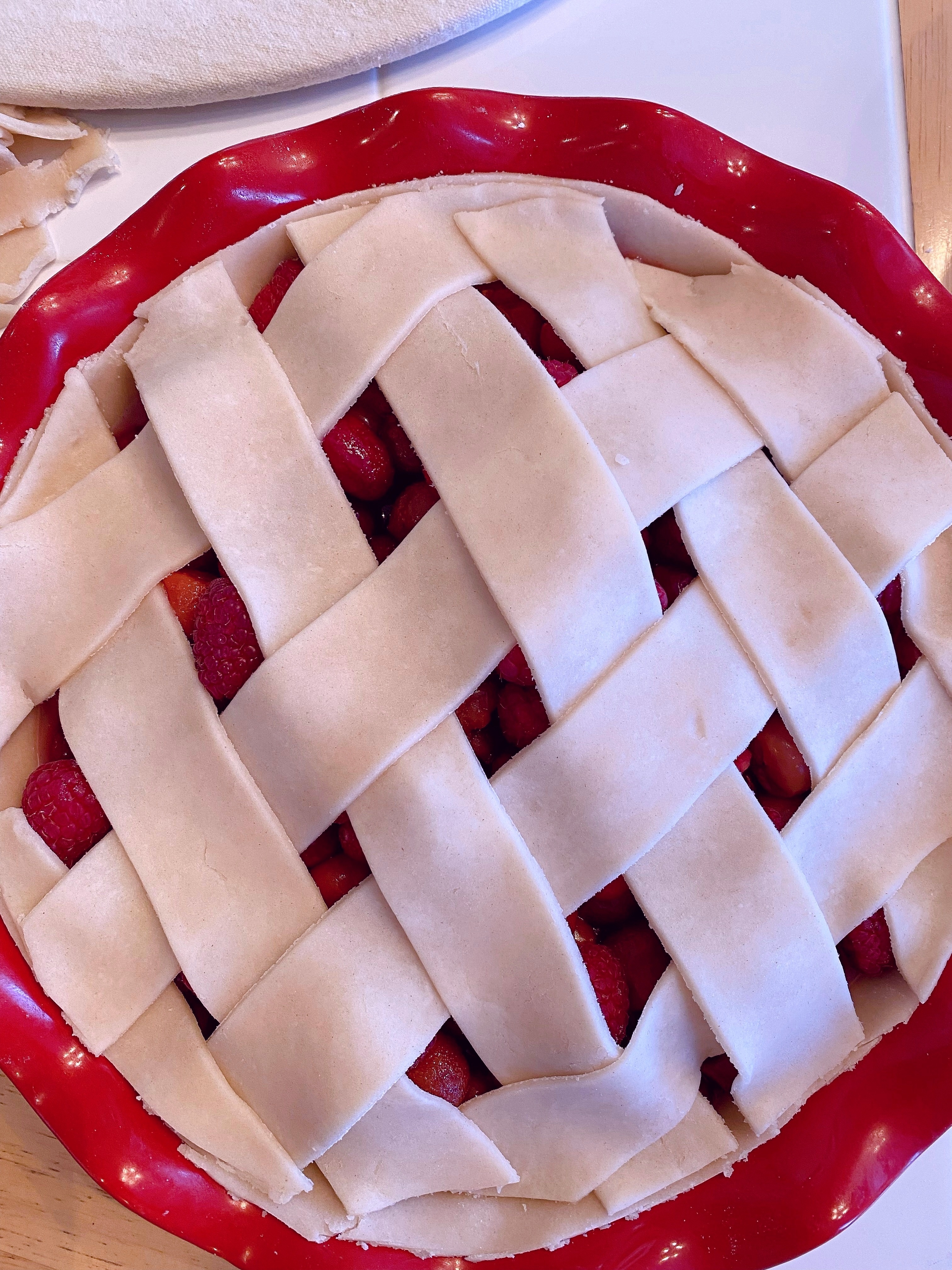 Cherry Cranberry Raspberry Pie | Norine's Nest