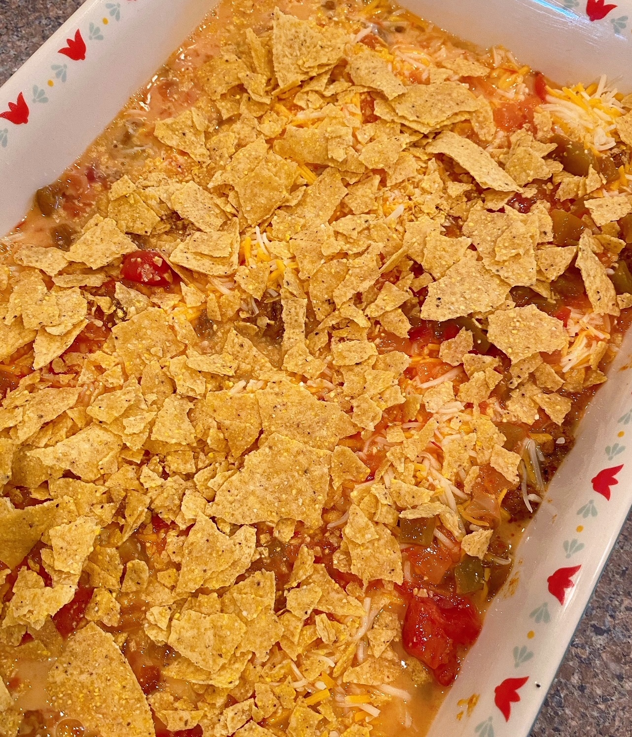 Breakfast Ranchero Egg Bake Casserole | Norine's Nest