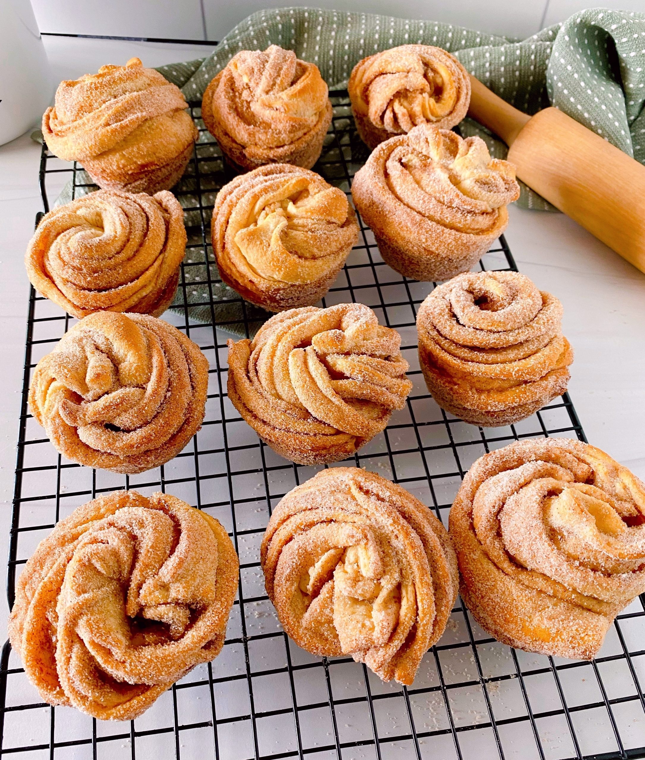 Easy Cinnamon Cruffin Recipe | Norine's Nest