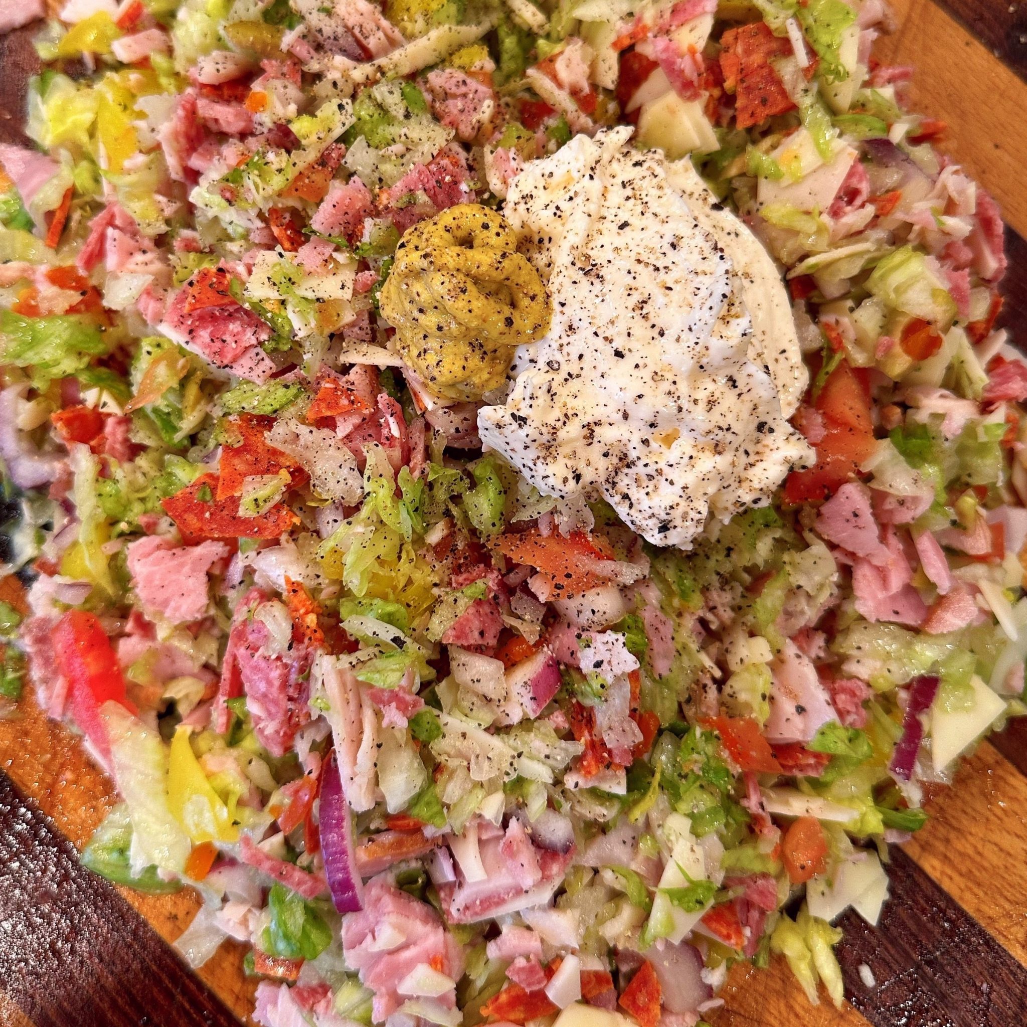 Chopped Italian Grinder Sandwich Recipe | Norine's Nest