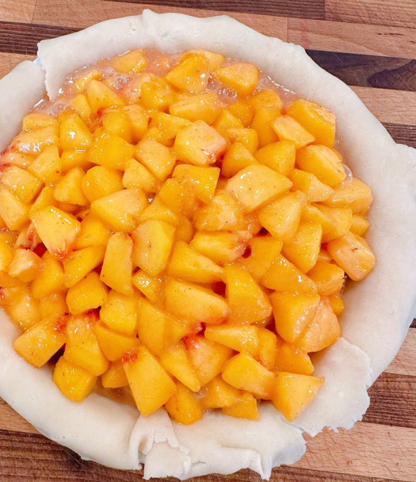 Best Baked Fresh Peach Pie Recipe | Norine's Nest
