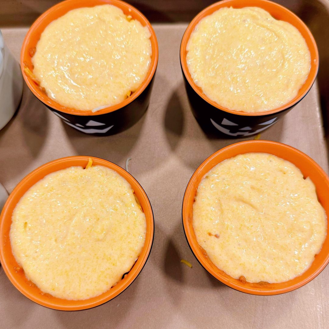 Individual Chili Cornbread Cups | Norine's Nest