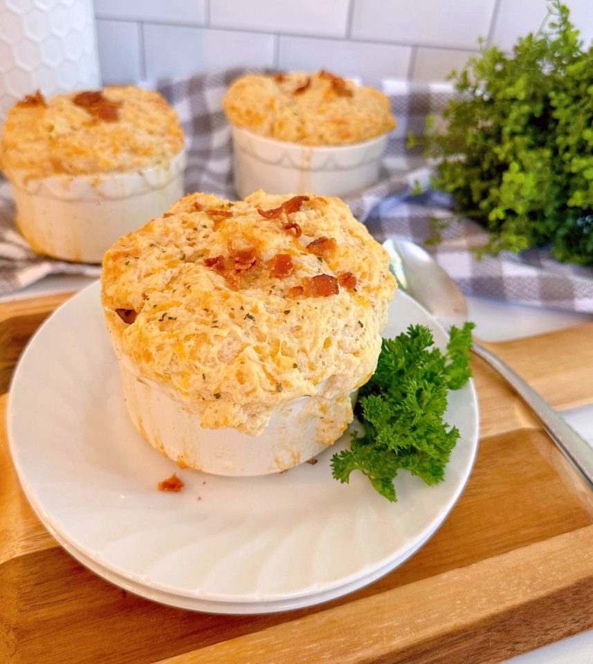 Chicken, Bacon, Cheddar Bay Biscuit Soup | Norine's Nest