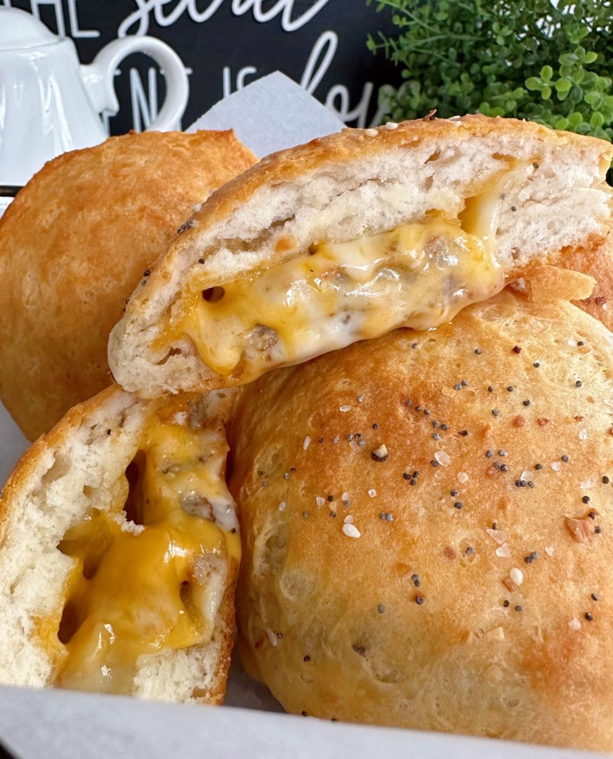 Sausage Breakfast Uncrustables | Norine's Nest